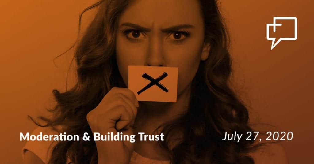 Master Class: Moderation & Building Trust | ThoughtExchange