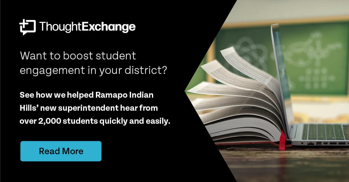 How Ramapo Indian Hills’ New Superintendent Engaged Students for Successful Strategic Planning ...