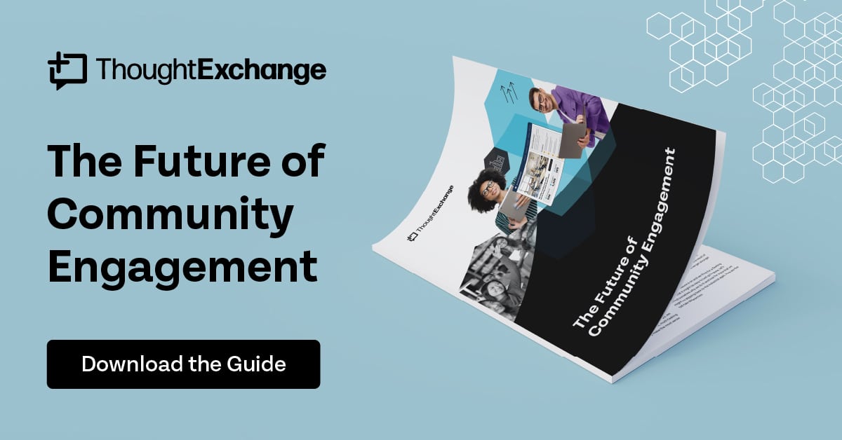 Guide: The Future of Community Engagement | ThoughtExchange