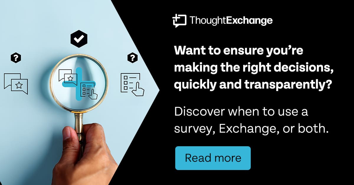 Getting the Data You Need: Choosing the Right Engagement Tool for the Right Outcomes ...