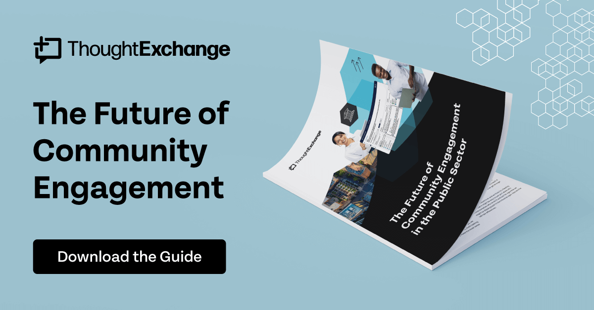 The Future of Community Engagement in the Public Sector | ThoughtExchange